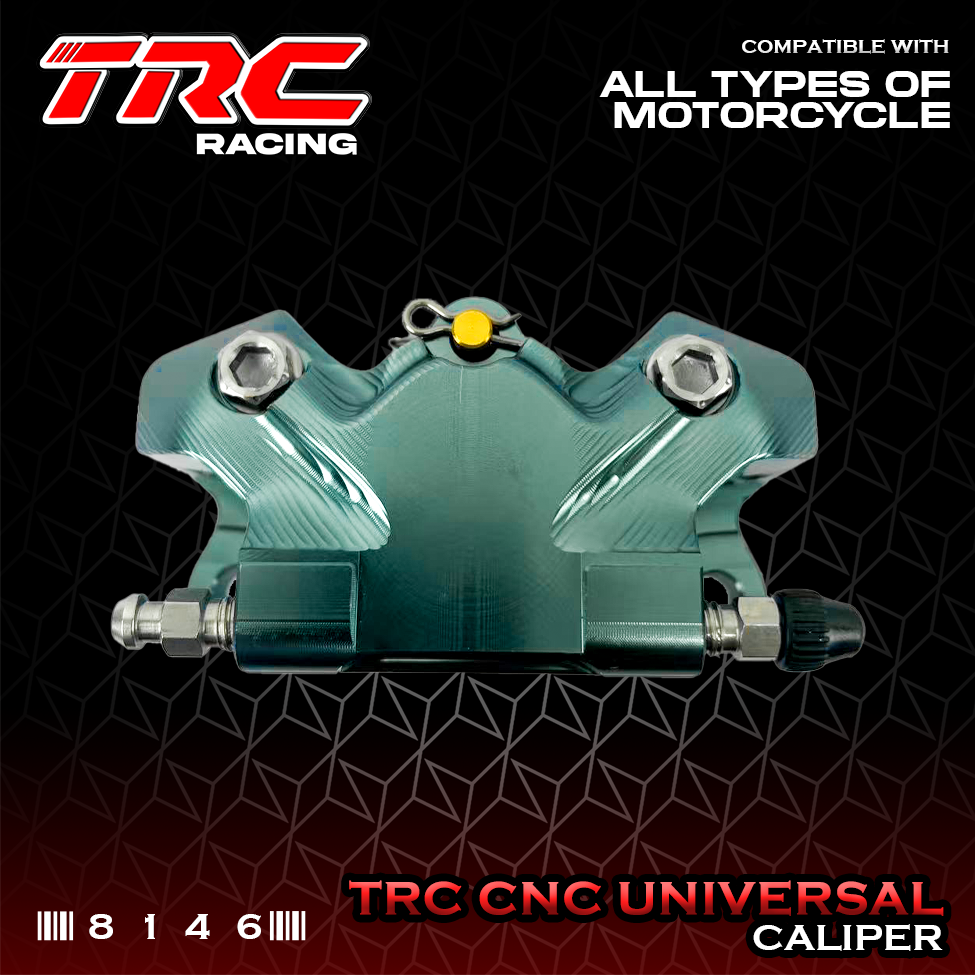 TRC CNC UNIVERSAL BRAKE CALIPER 2POT AXIAL MOUNTED 8146 | Shopee ...
