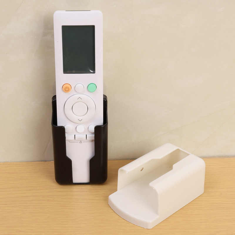 Remote Control Rack Holder Wall-Mounted Organizer Self Adhesive Media ...
