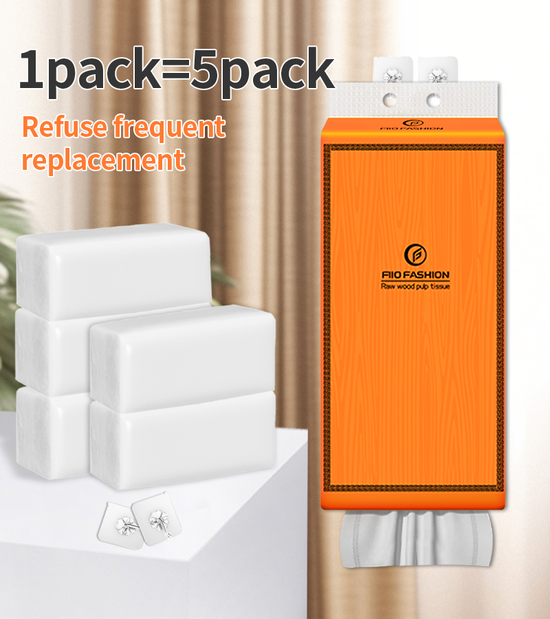 【Buy 1 Take 1】Wall-Mounted Tissue 1500 Sheets orange Highend Tissue ...