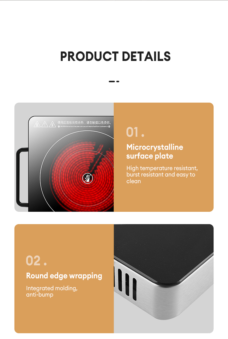 Infrared Stove Inverter Energy Saving Electric Ceramic Stove Heavy Duty ...