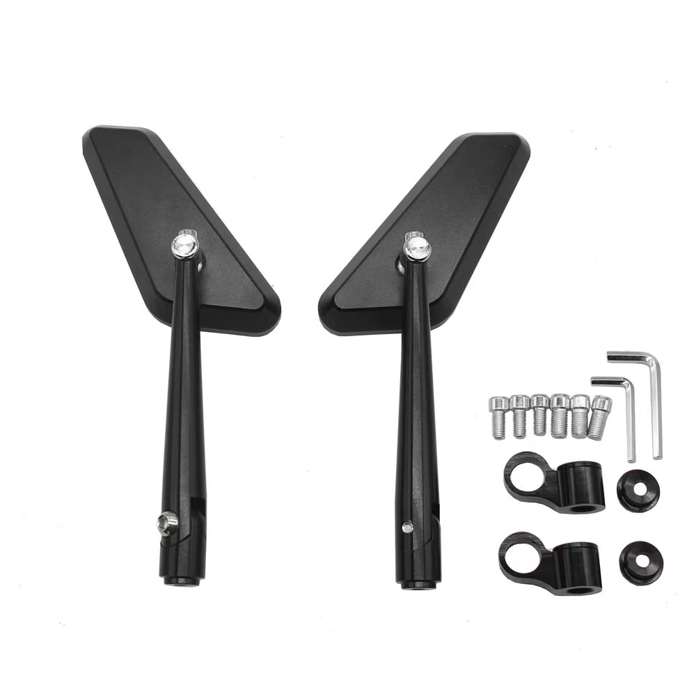 100% Alloy Motorcycle Street King Side Mirror V4 Universal Original ...