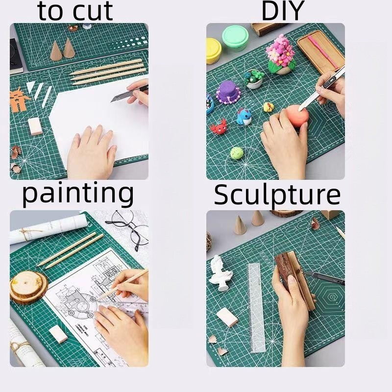 Cutting Mat PVC Double Sided Self-Healing Cutting Board A3 A4 A5 Crafts ...