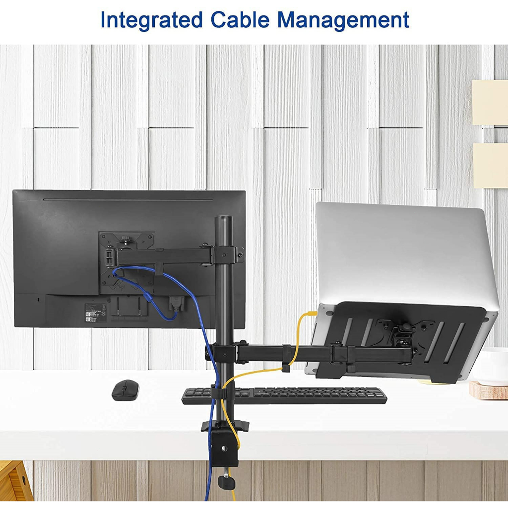 Expose Monitor Mount Laptop Adjustable monitor Stand PC Desk Arm ...