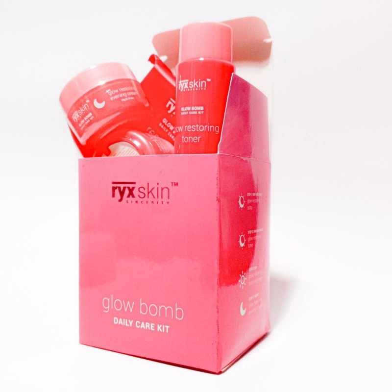 Ryx GLOW BOMB: Advanced Exfoliating & Rejuvenating Skincare Set (OG ...