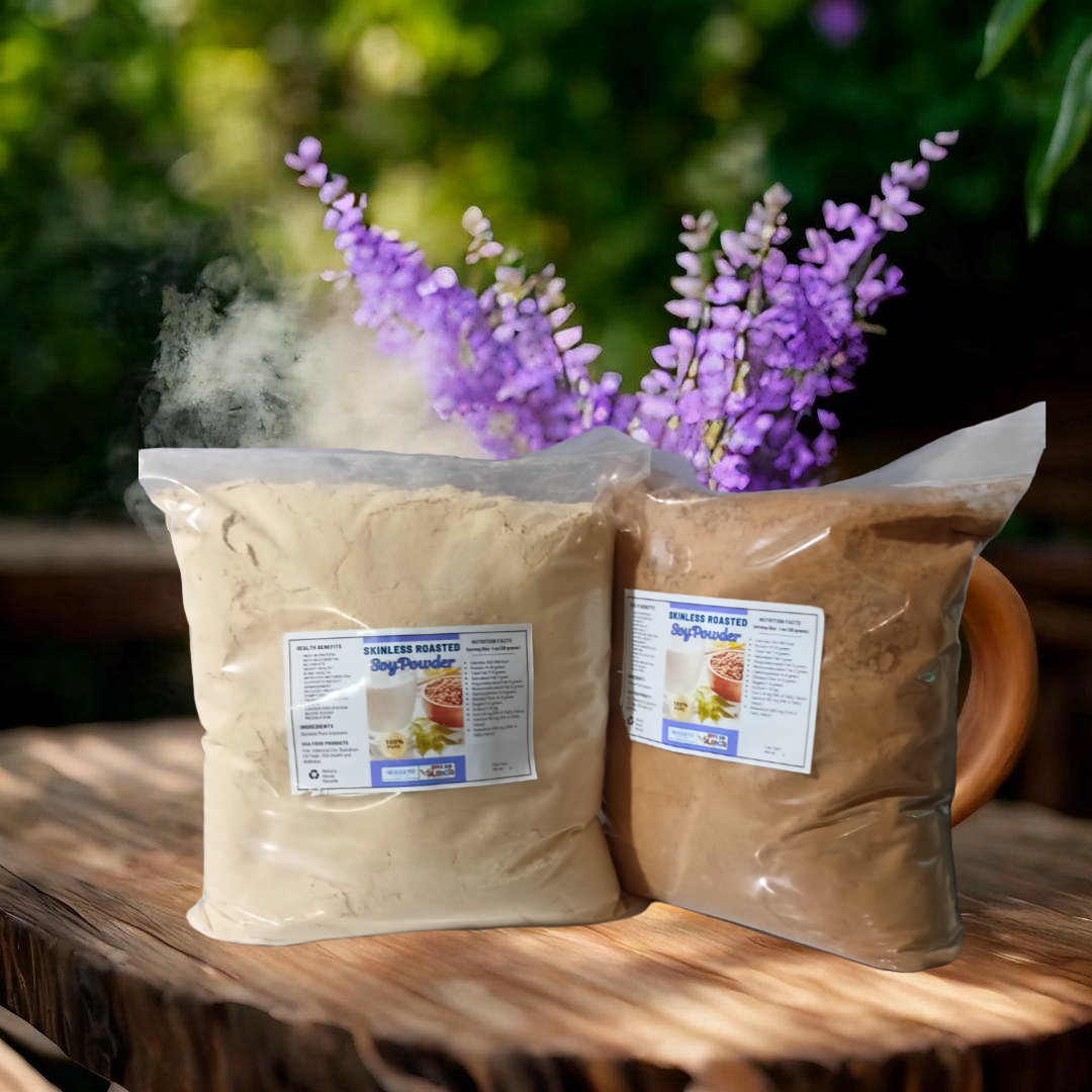 Wholesome Skinless Roasted Soybean Powder – High Protein & Gluten-Free ...