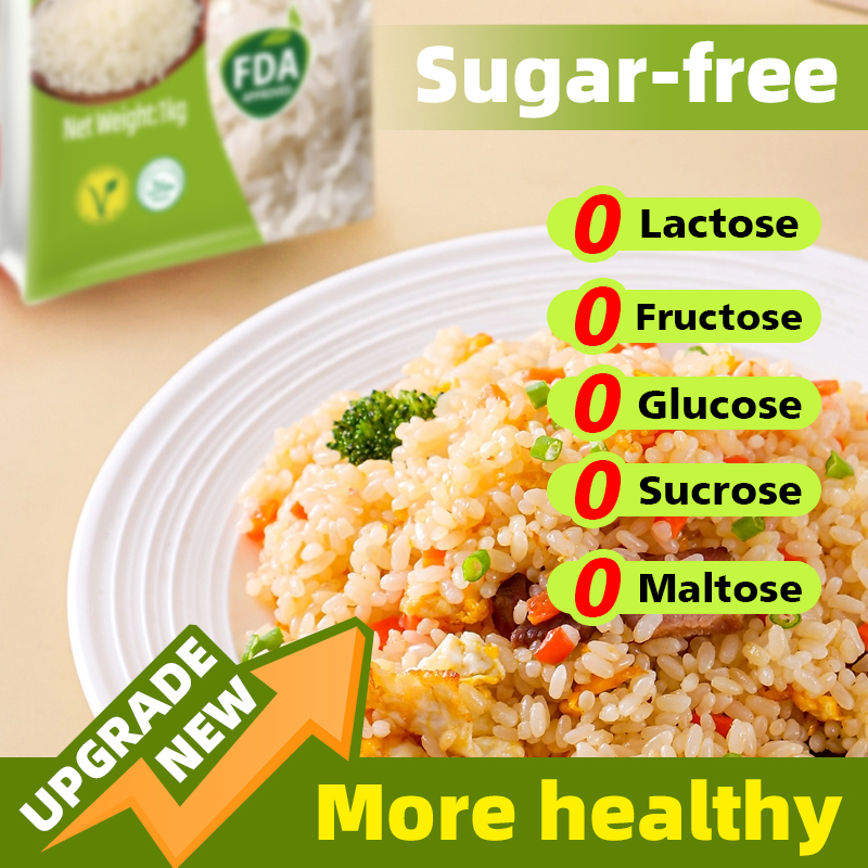 Shirataki Rice 500g/1kg/3kg Low Carb Konjac Rice Shiratake Rice 0 Fat ...