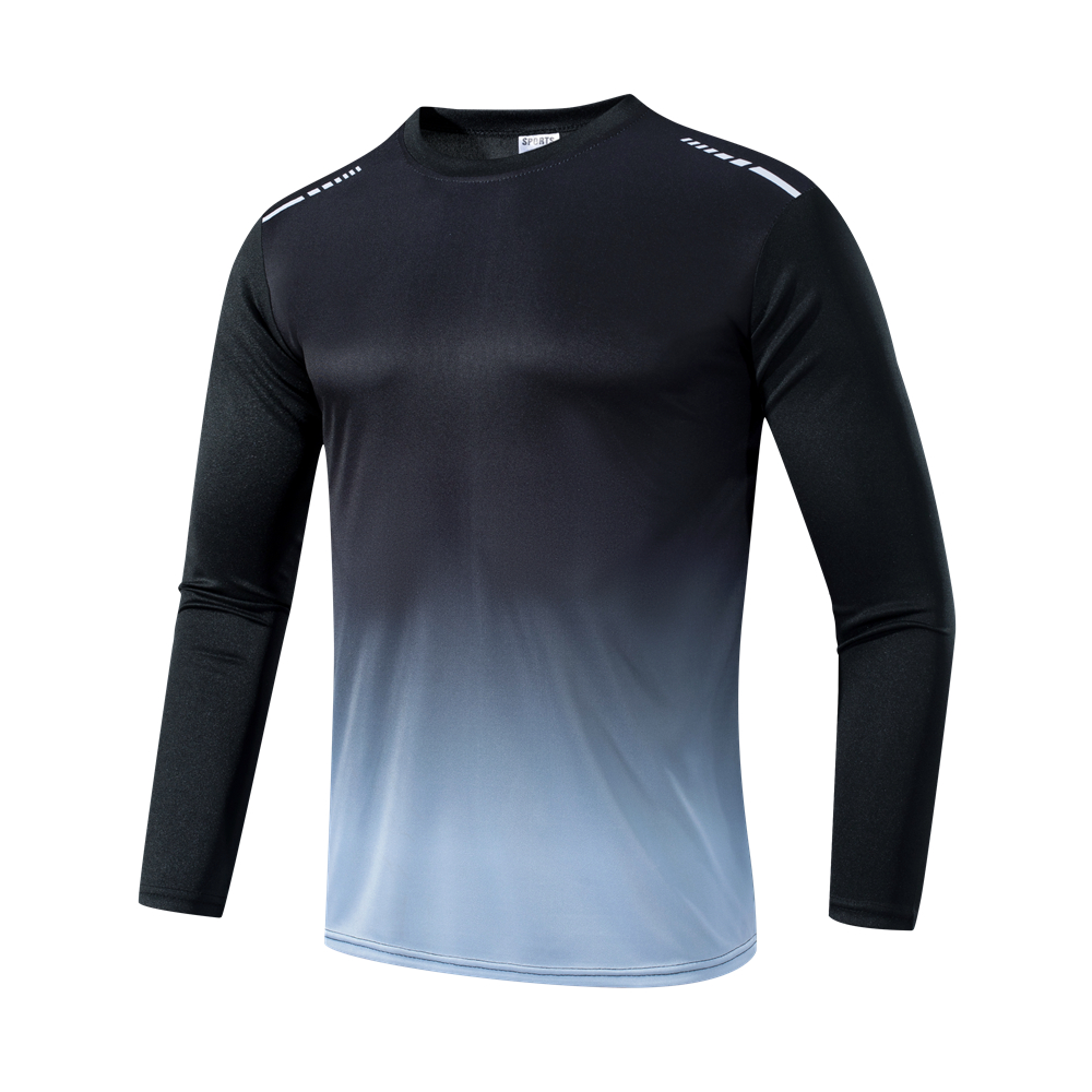 Sports Longsleeve quick-drying clothing t shirt for men Running shirt ...