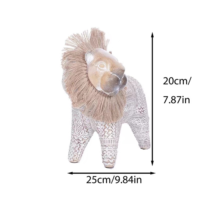 African lion cub cute na burloloy mga regalo ng mga bata mga palamuti ...