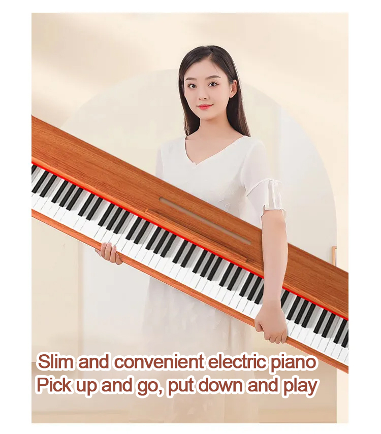 88 Key Keyboard Piano Weighted Action Electronic Keyboard Piano,Digital ...