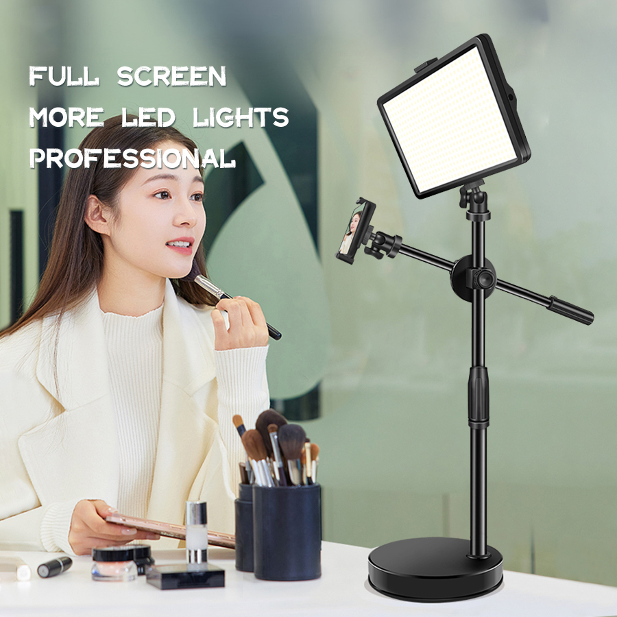 Fill Light Tripod Phone Holder Desktop Stand Professional Overhead ...