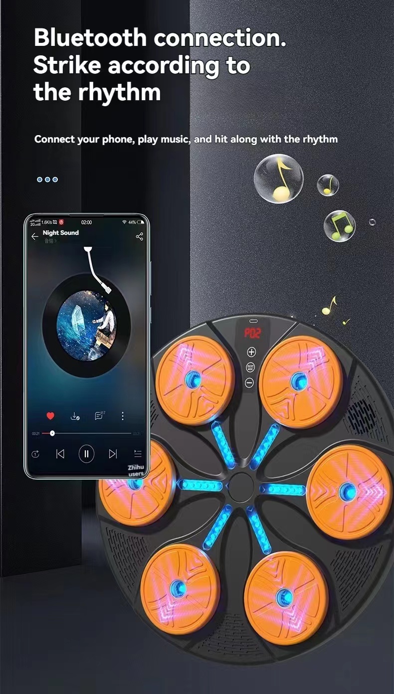 Smart music boxing machine electronic boxing response target beat ...