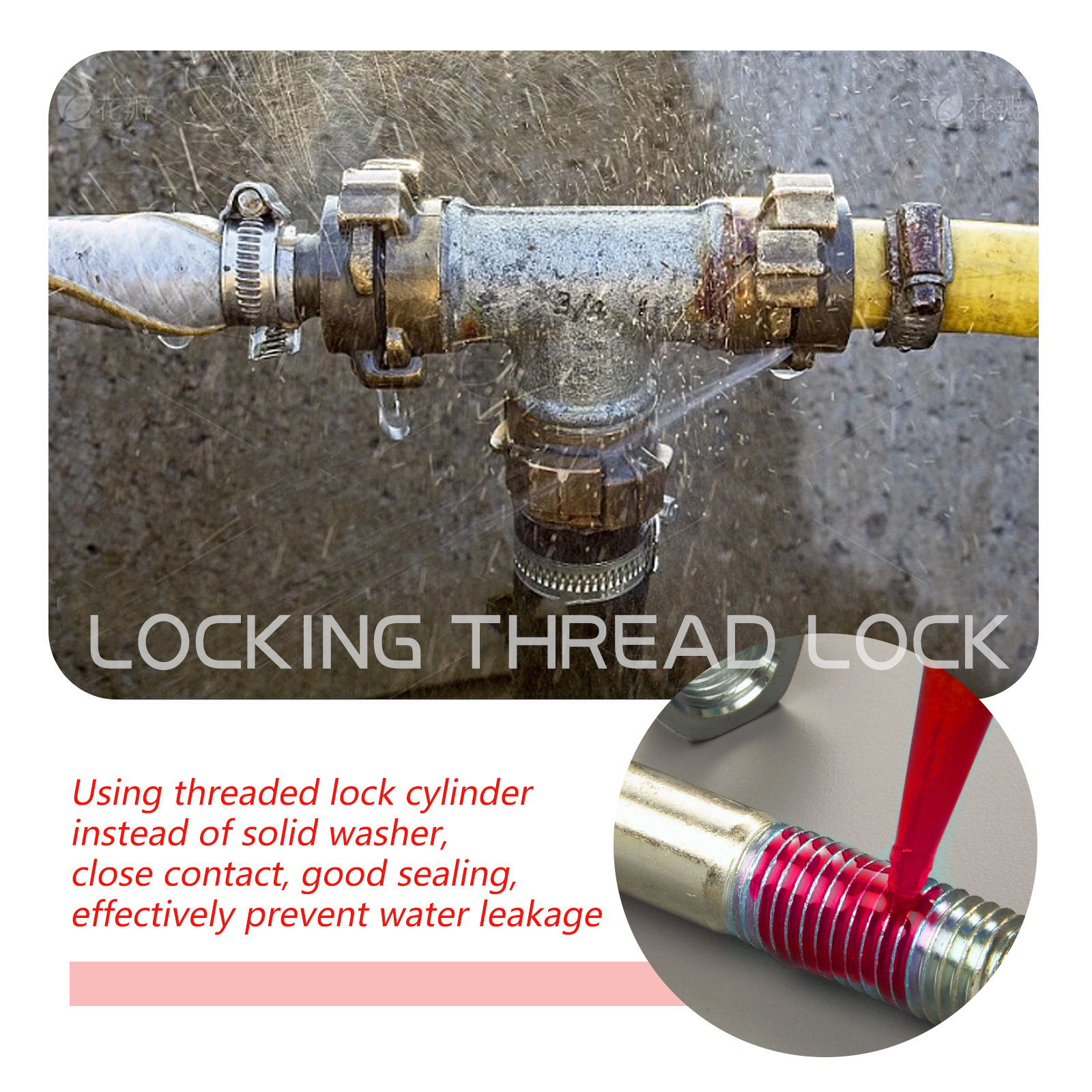 Rayhong 271 thread locking agent, removable metal seal, anaerobic ...