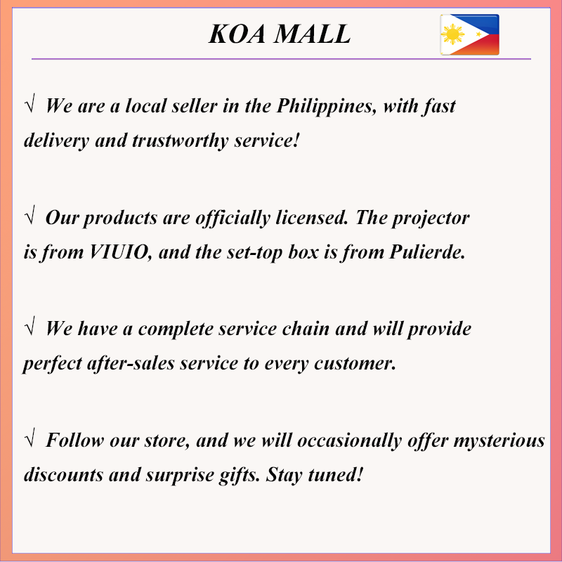 VIUIO Projector Holder - HY300/HY310/HY320/HM400 Wall-Mounted Projector ...