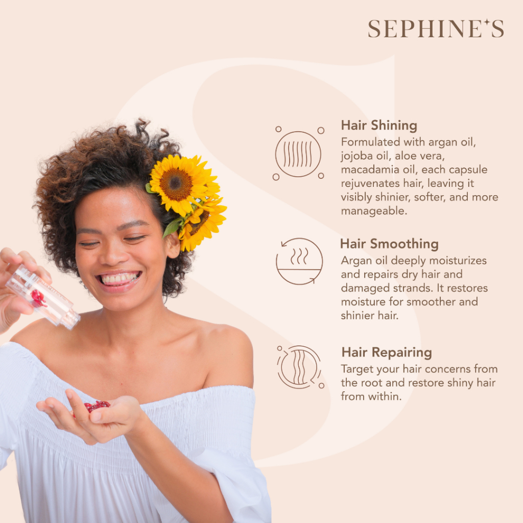 Sephines Shine, Smooth, Repair - Damage Care Hair Treatment | Shopee Philippines