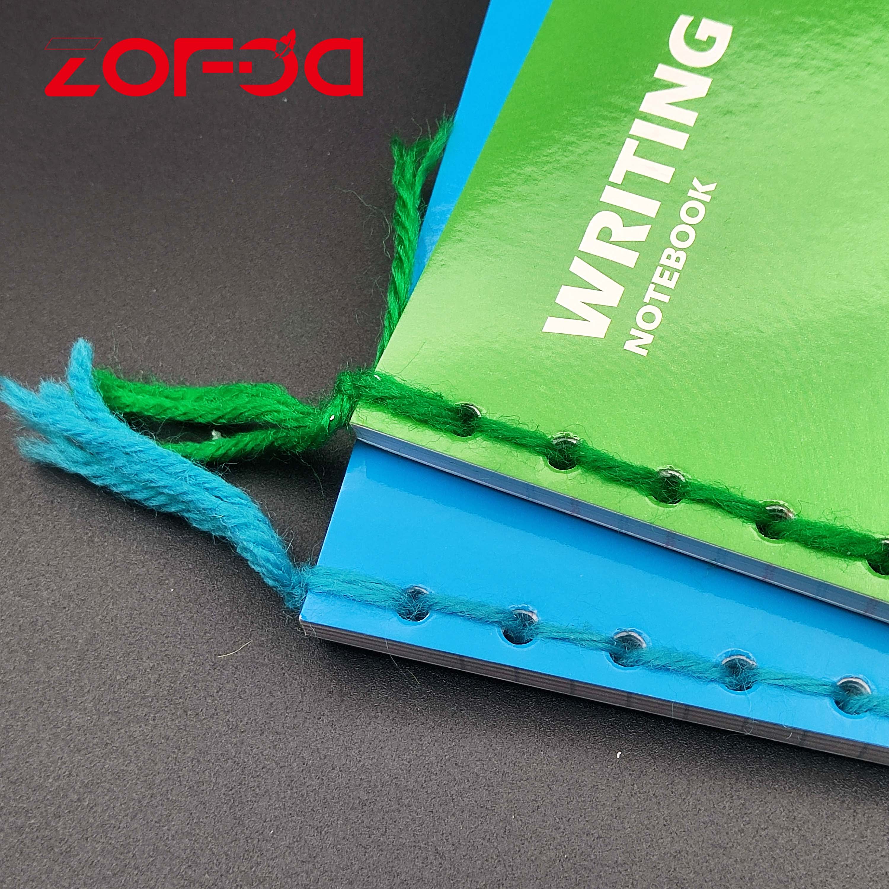 80 Sheets NOTEBOOK Assorted brand Yarn Notebook Colored Cover ...