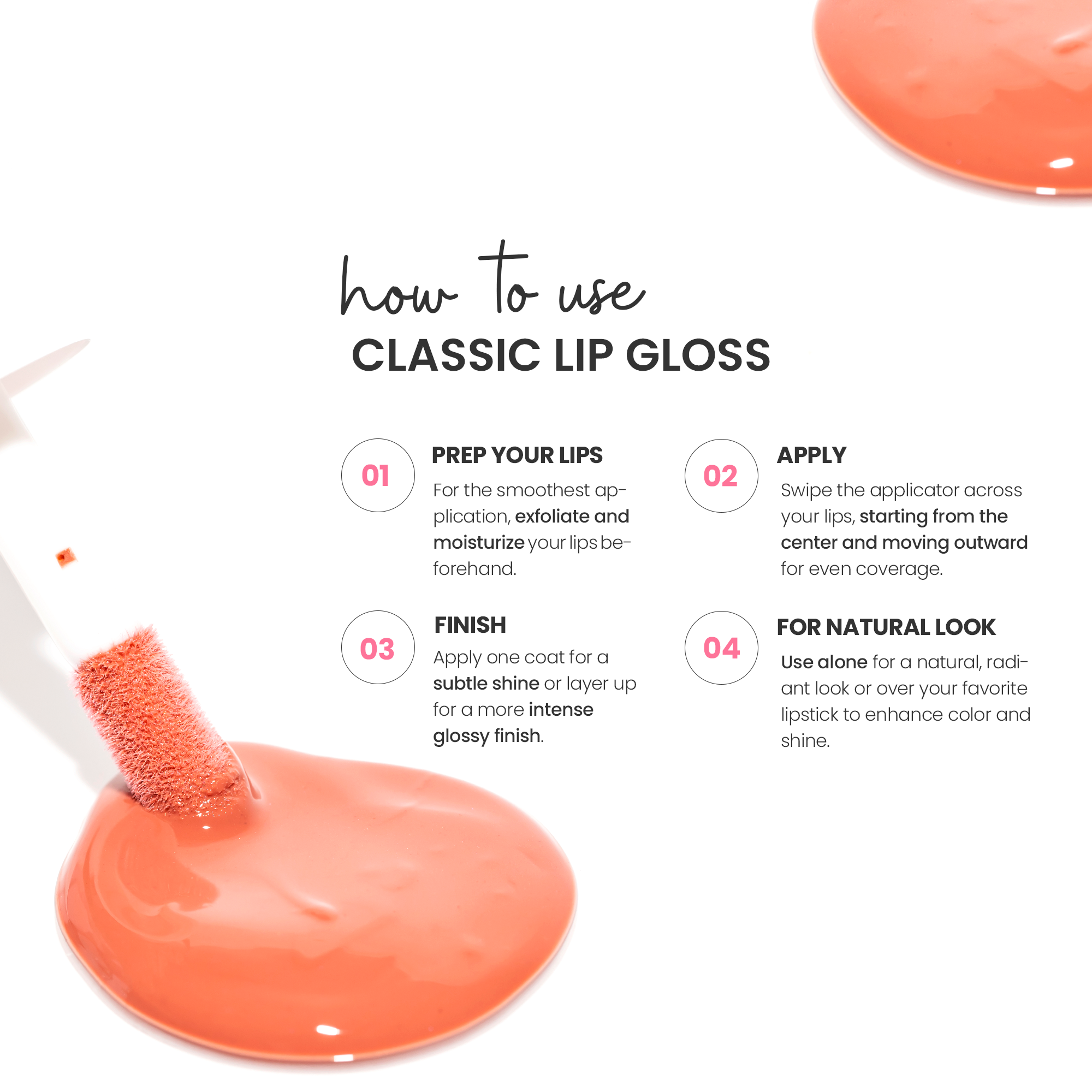 Classic Lip Gloss V2 - DC Formulations 01 Hydrating plump lipss ...