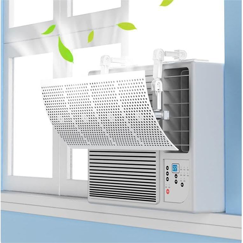 Air Conditioner Wind Deflector Adjustable Baffle for Window Type AC ...