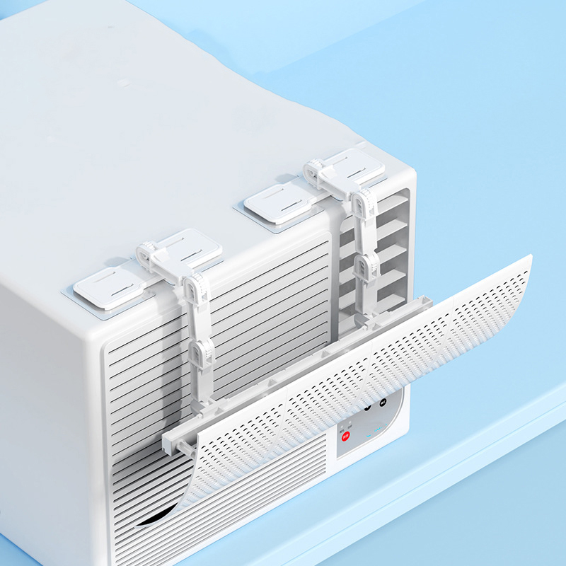 Window Type Aircon Windshield Adjustable Deflector Prevent Cold Air ...