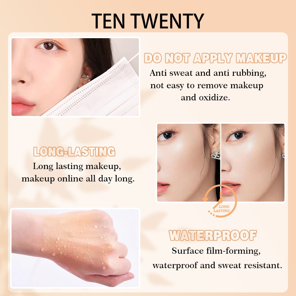TEN TWENTY 2in1 Face Powder And Liquid Foundation Matte Finish SPF+ ...