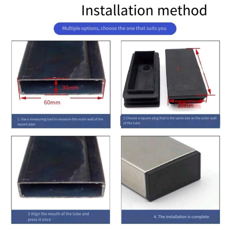 Plastic Footing Square Plastic Footing Rectangular Plastic Footing ...