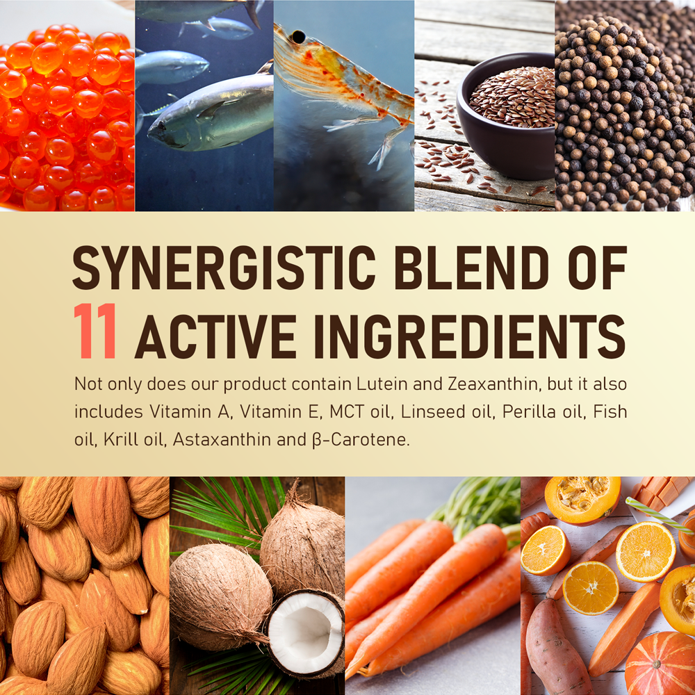 [Herbase] Lutein 65mg Zeaxanthin 13mg (Made in Japan) (60 Day Supply ...