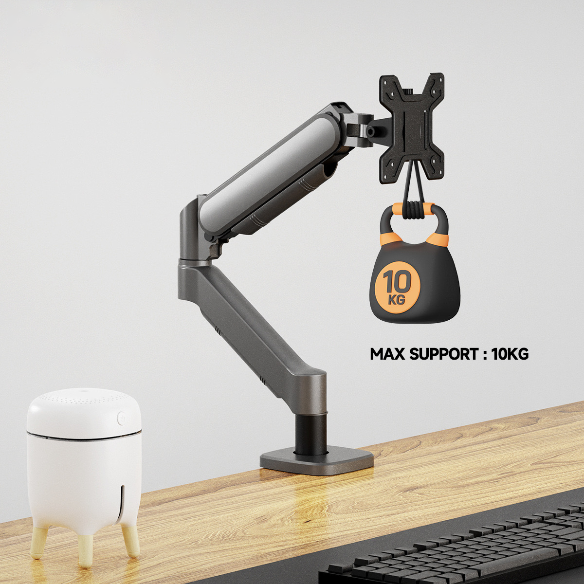 EXPOSE Monitor stand dual monitor mount for desk monitor riser portable ...