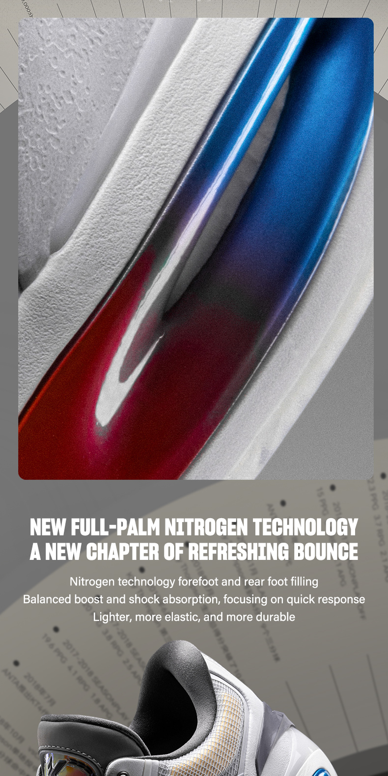 ANTA Men KTX Klay Thompson Basketball Shoes Anti-torsion Support Non ...