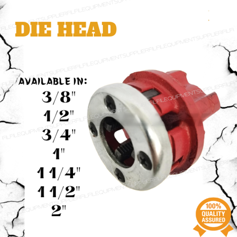 PIPE THREADER DIE HEAD REPLACEMENT DIE HEAD SOLO 3/8" 1/2" 3/4" 1" 1 1/ ...