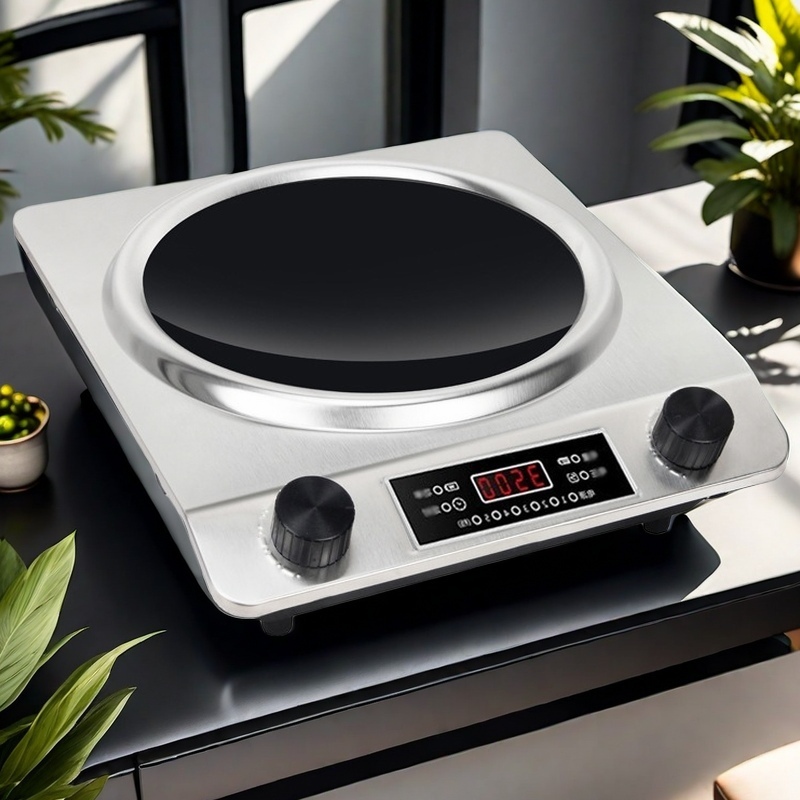 Concave induction cooker high power induction energysaving inverter ...