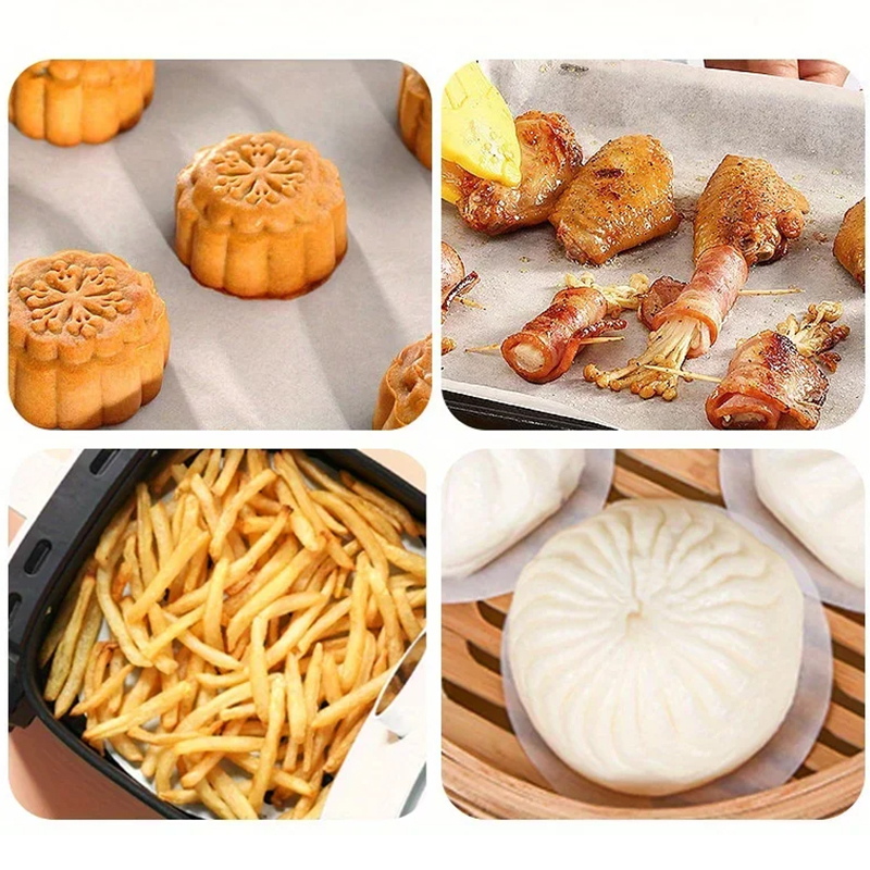 5M/10M/20M/50M Baking Paper Non-Stick Parchment Paper Baking Sheets for ...