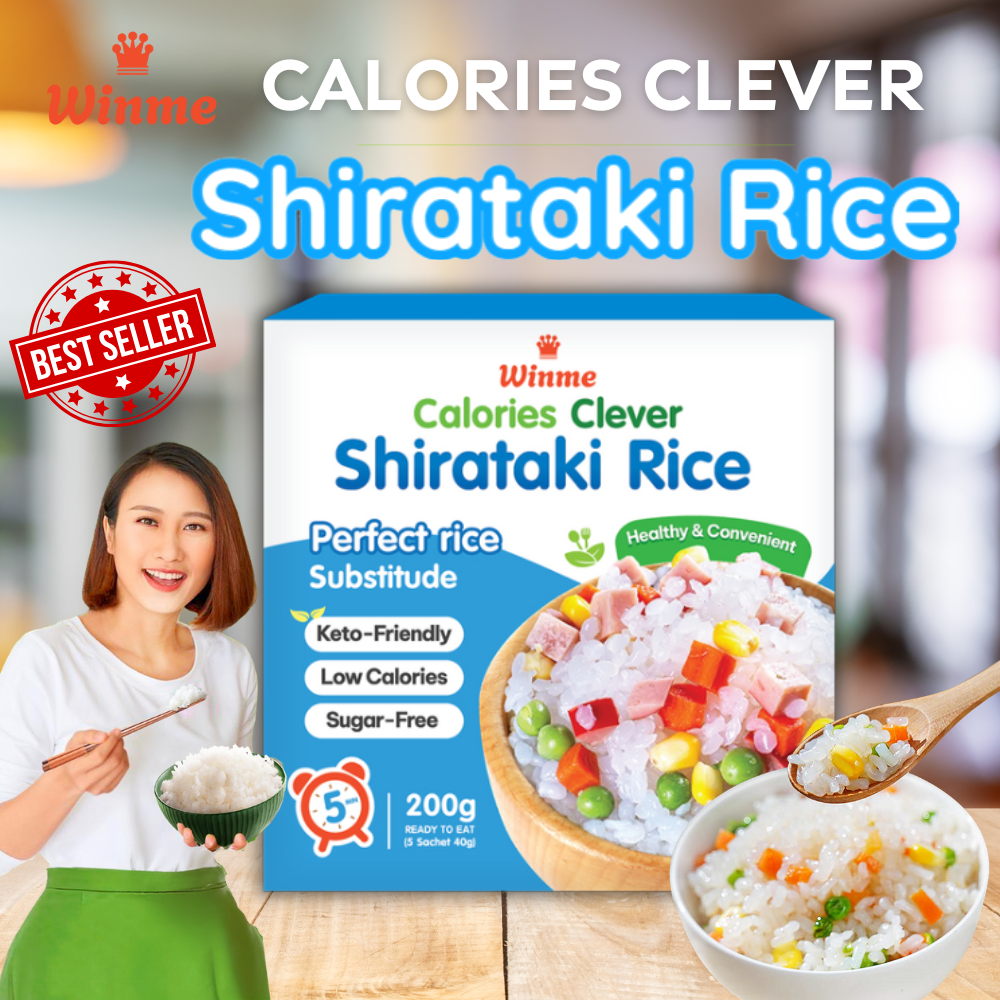 MELLI Shirataki Rice Konjac Keto Low Carb Diet Healthy Rice Alternative ...