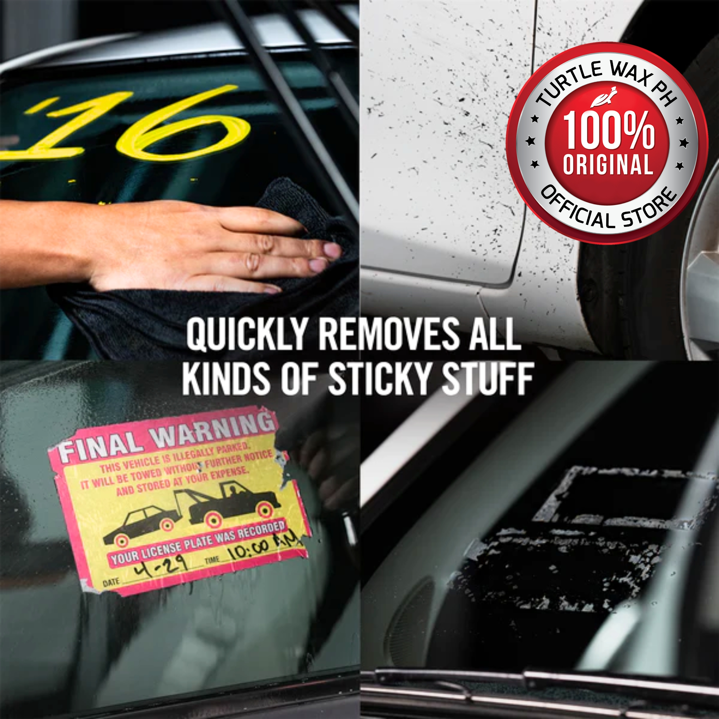 Turtle Wax Stuck Stuff Remover Adhesive Remover 54272 | Shopee Philippines