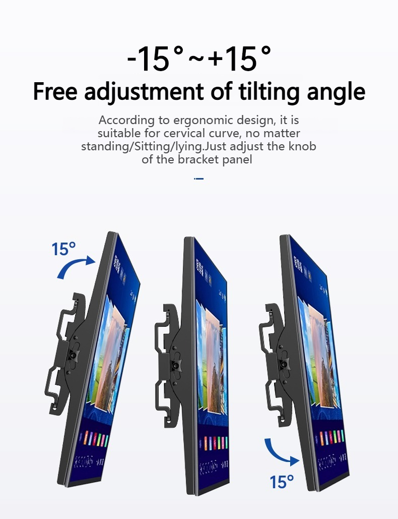Universal TV Bracket 32-80 inch TV Wall Bracket stand Adjustable pitch ...