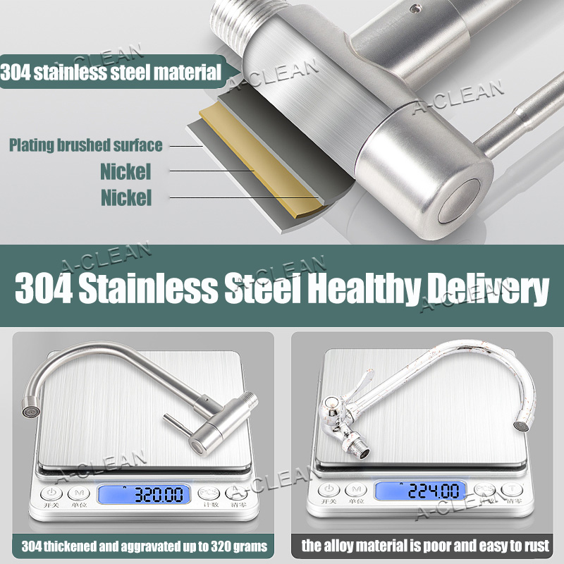 kitchen faucets for sink High Quality 360° Cold Tap Kitchen Faucet Wall ...