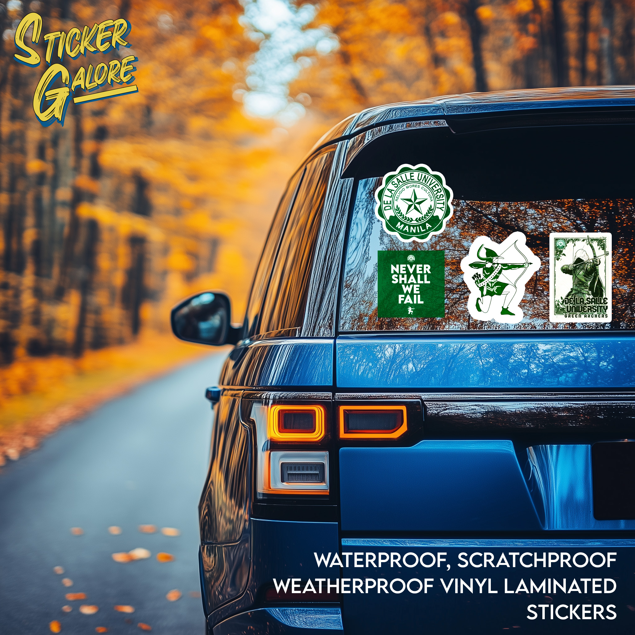 DE LA SALLE UNIVERSITY INSPIRED DLSU VINYL STICKER (WATERPROOF AND ...