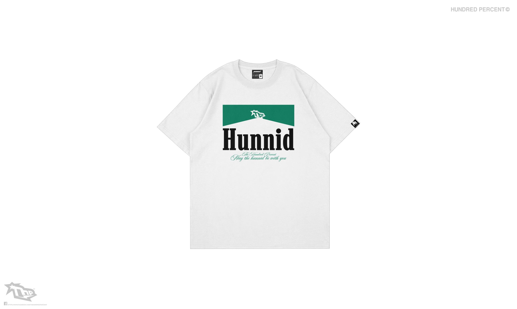 THE HUNDRED PERCENT " HUNNID CIG " ( WHITE / GREEN ) | Shopee Philippines