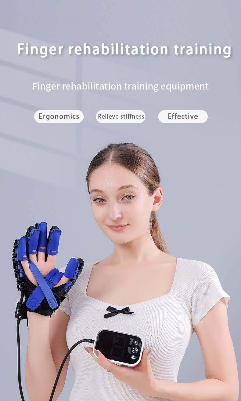 Rehabilitation Train Gloves Stroke Hemiplegic Finger Therapy Trainer ...