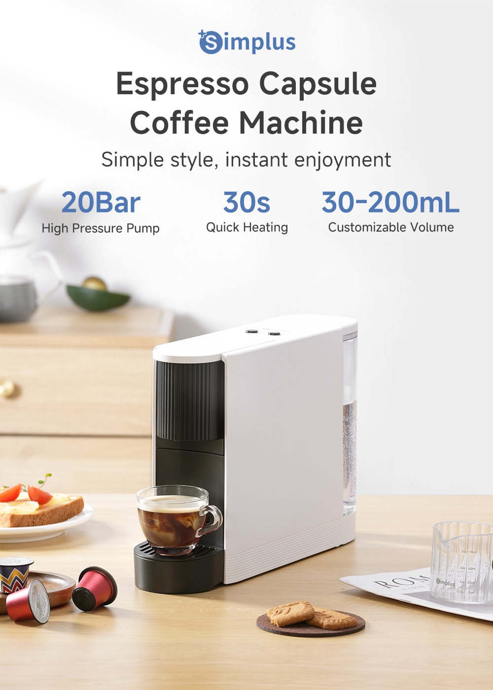Simplus Coffee Maker Coffee Machine | Shopee Philippines