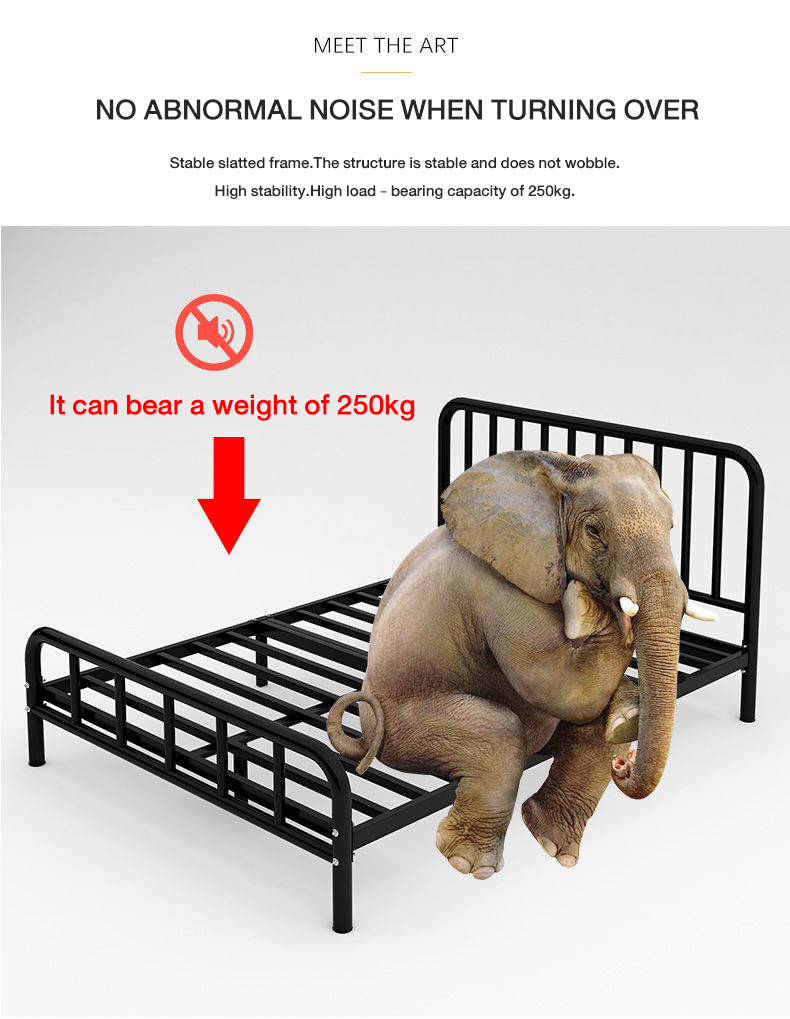 COD Ford Metal Bed Frame Sturdy KingQueen Size Bed Frame Double/Single ...