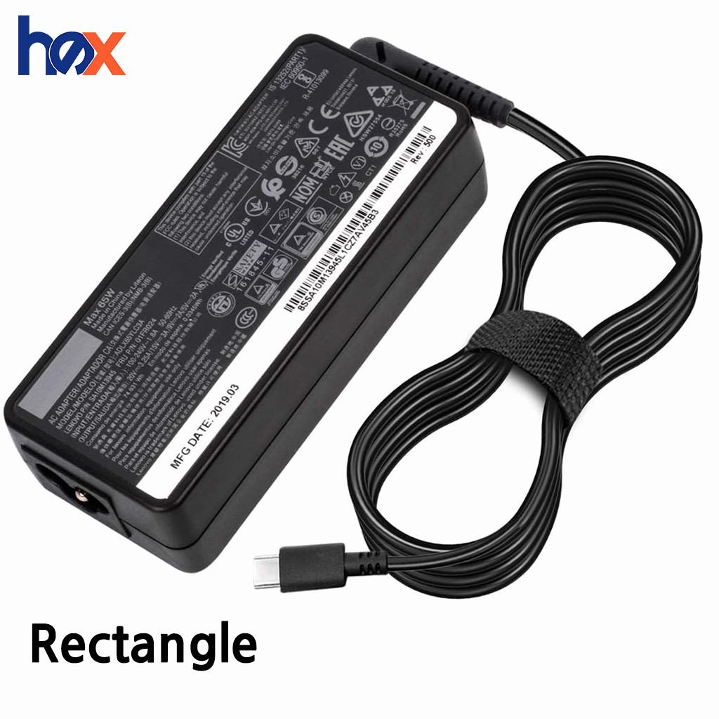 Compatible with for LenovoE 65W USB TYPE-C IdeaPad ThinkBook ThinkPad ...