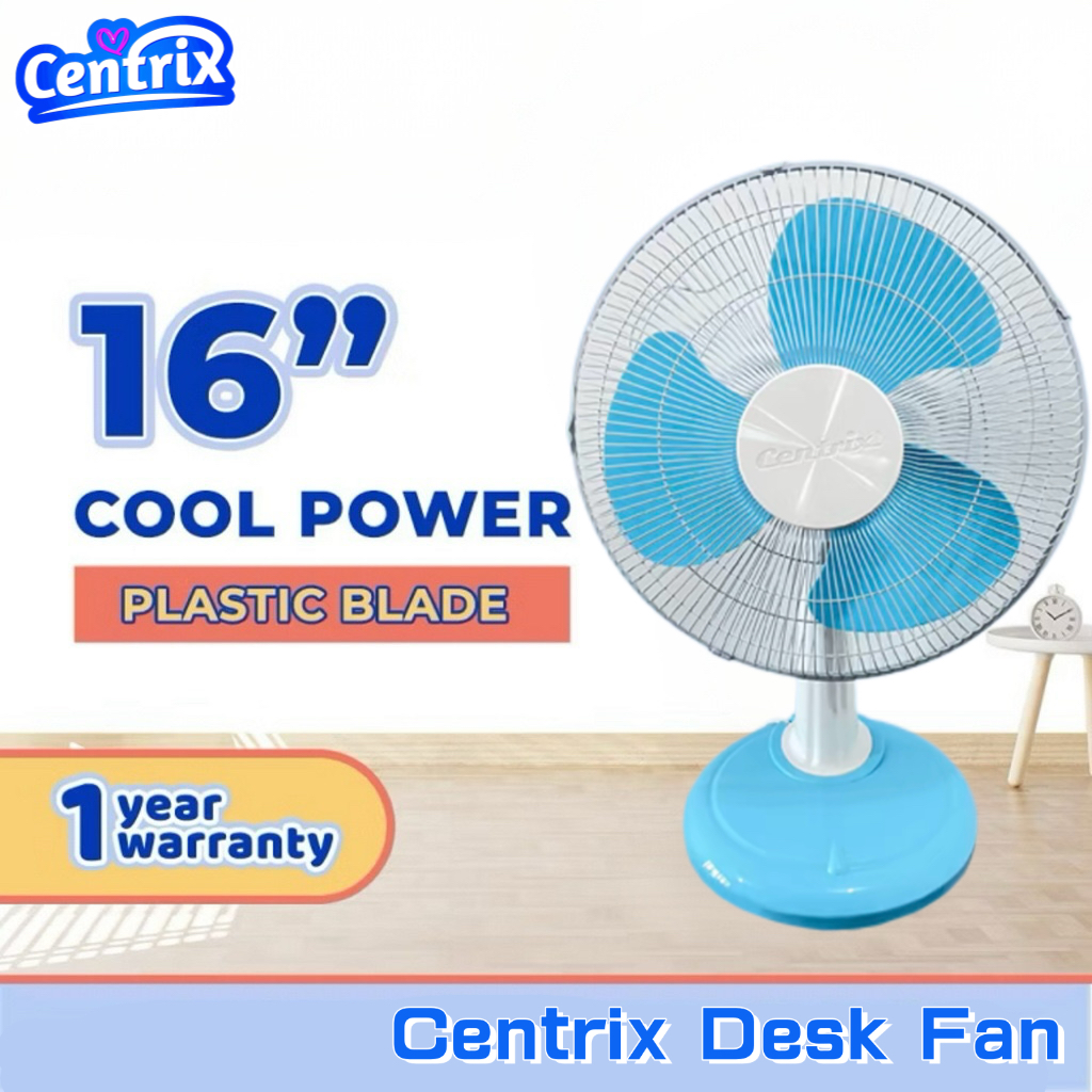 12H SHIP COD Centrix 16'' Desk Fan BUY-1 TAKE-1 3-Speed Strong Wind ...