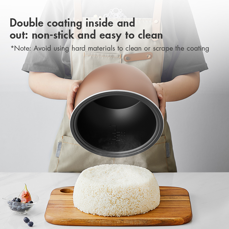 Gaabor 1.2L Multi Functional Rice Cooker Curve Non-Stick Po Computer ...