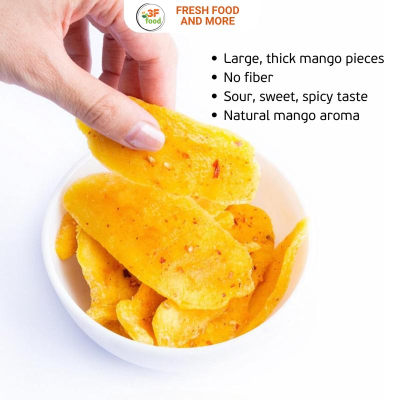 [FLASH SALE] Dried Mango With Salt And Chili 3F Food Dry Snack Natural ...