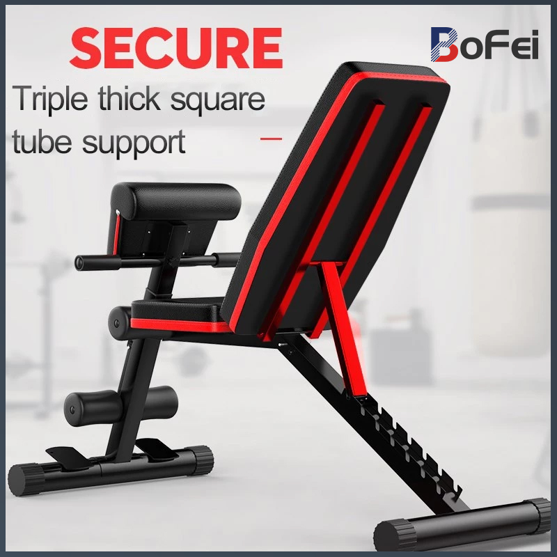Adjustable Bench Press Chair Dumbbell Bench Gym Bench Sit-up Bench ...