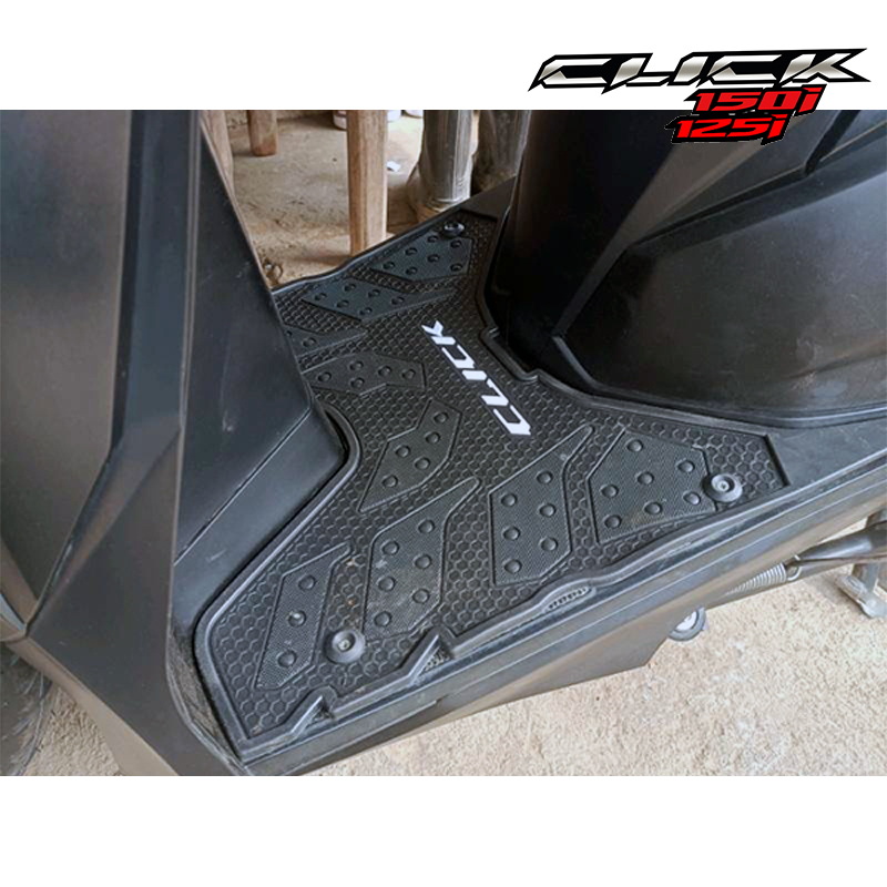 HONDA Click Rubber Footboard Matting 125i /150i With Bolts and Nuts Mat ...