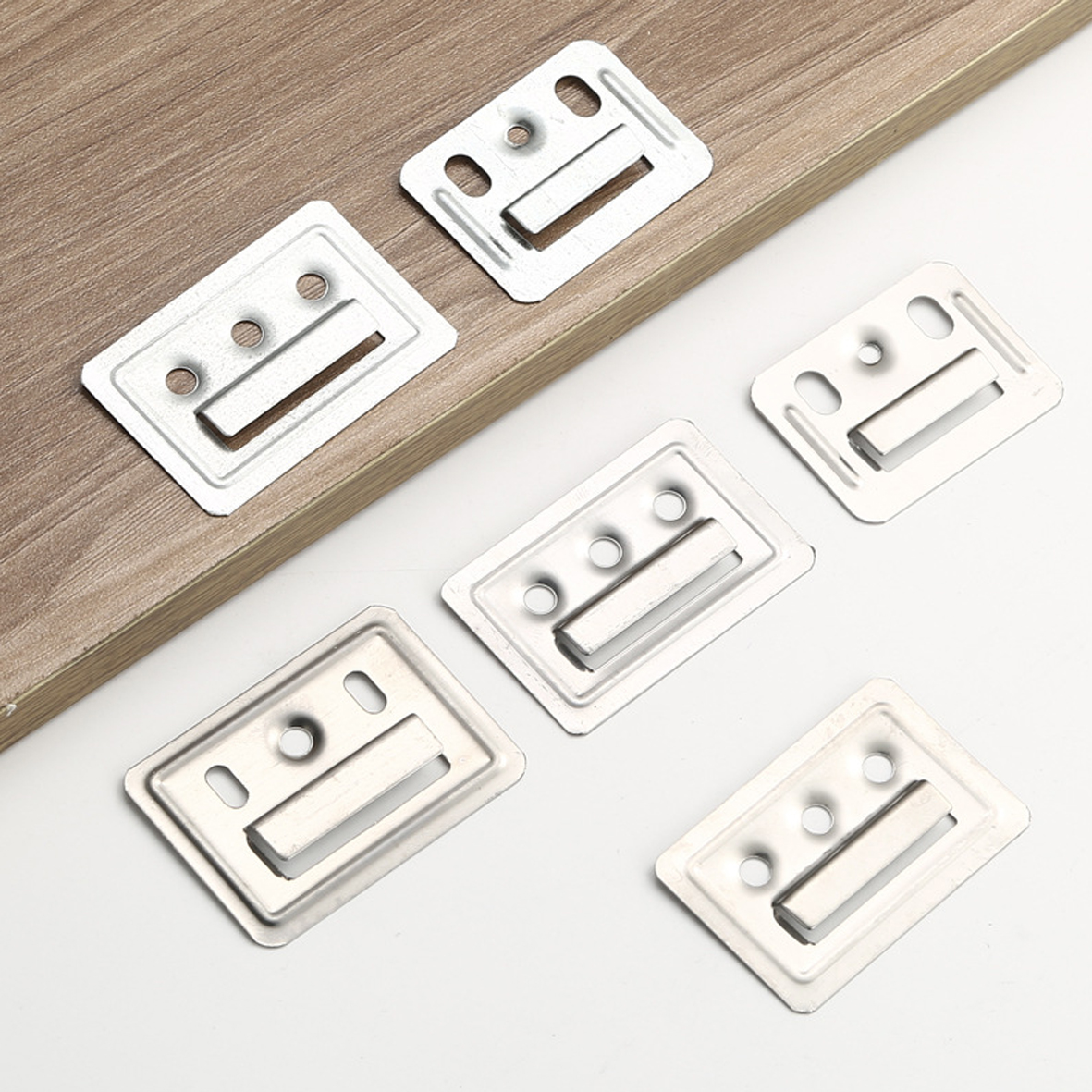 30pcs/50pcs/100pcs Stainless Steel WPC Wall Board Clip Ceiling Fluted ...