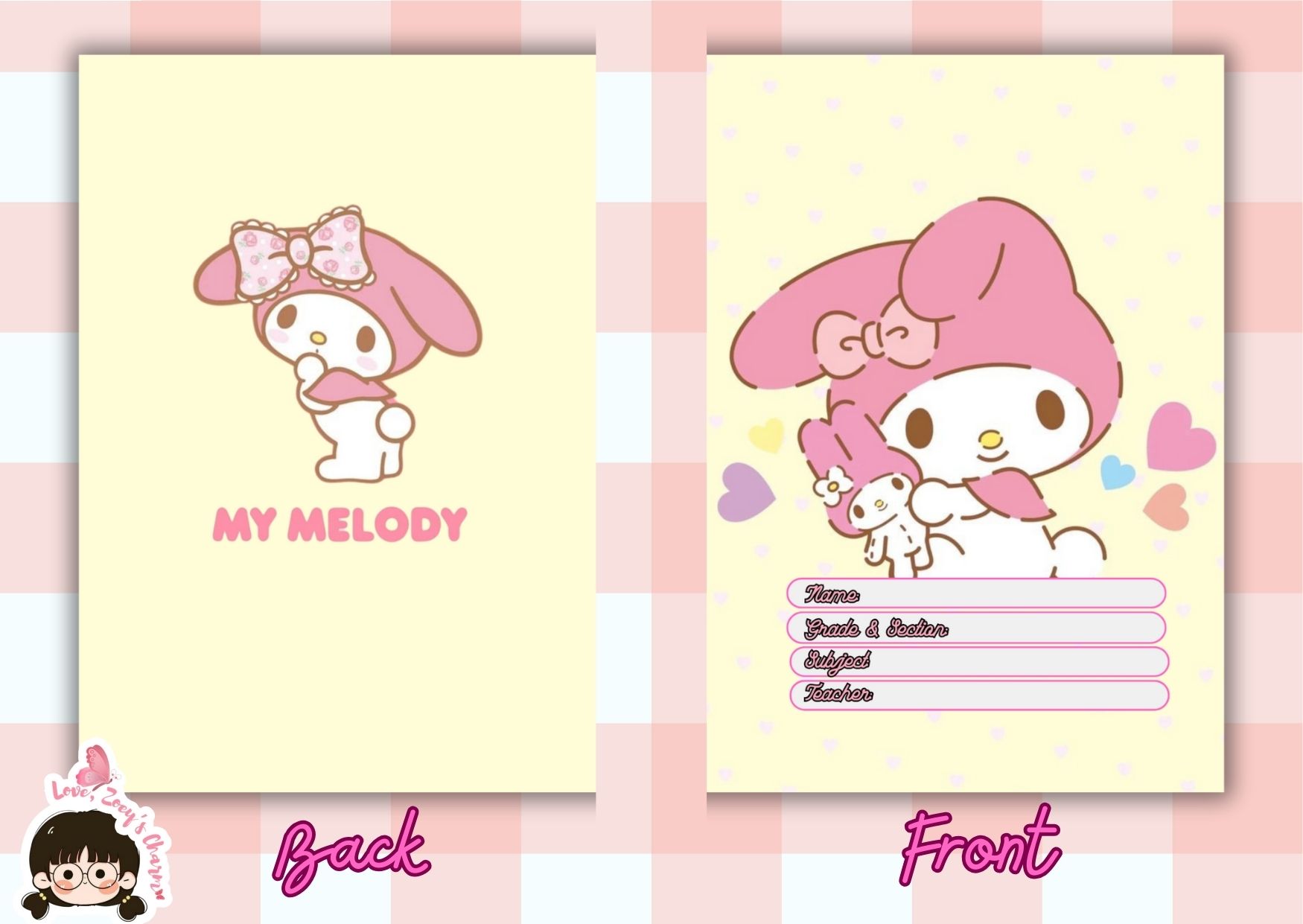 MY MELODY A5 NOTEBOOK STAPLED WRITING AND COMPOSITION | Shopee Philippines