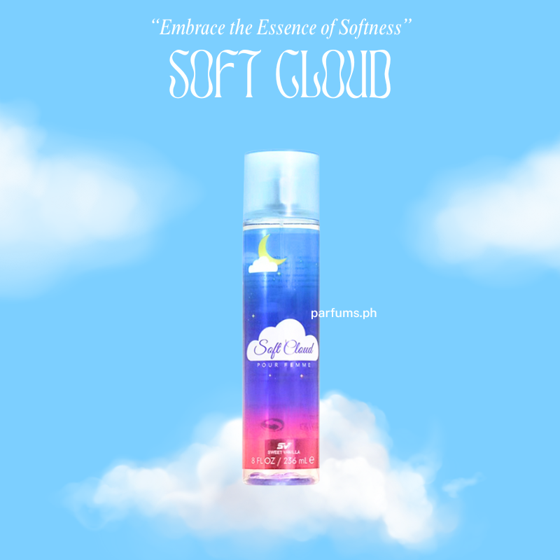 SWEET VANILLA Fragrance Body Mist 236ml Pabango Soft Pure Cloud Perfume ...
