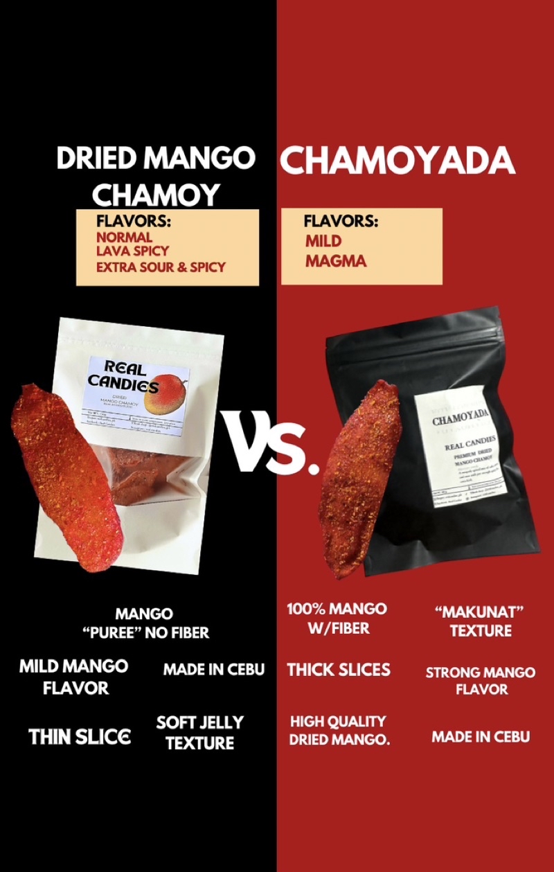 CHAMOYADA Dried mango chamoy mexican snack 100% made with real mango ...