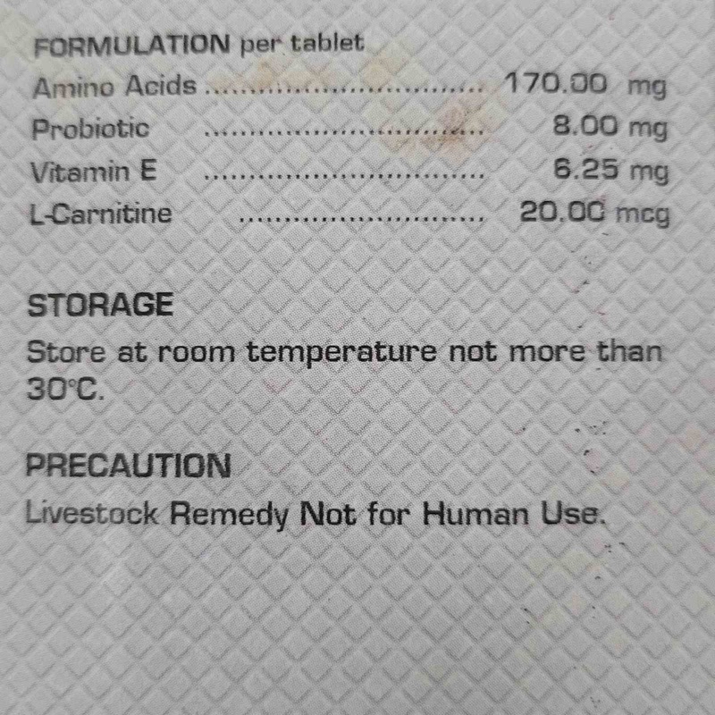 EL TORO MUSCLE ENHANCER VITAMINS (SOLD PER 10 TABLETS OR ISANG BANIG ...